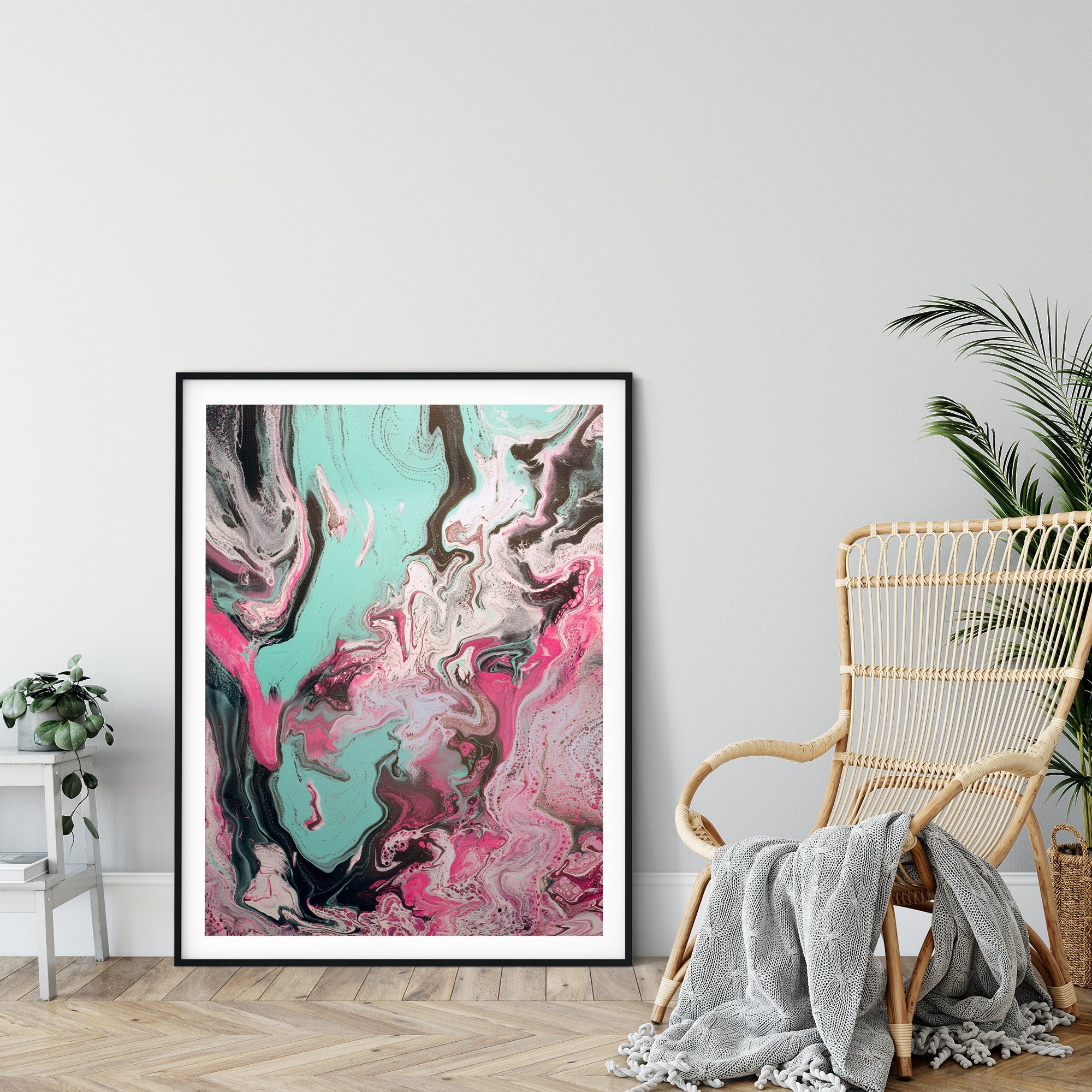 Abstract Fluid Art: Dirty Pour Prints – PIPA Fine Art